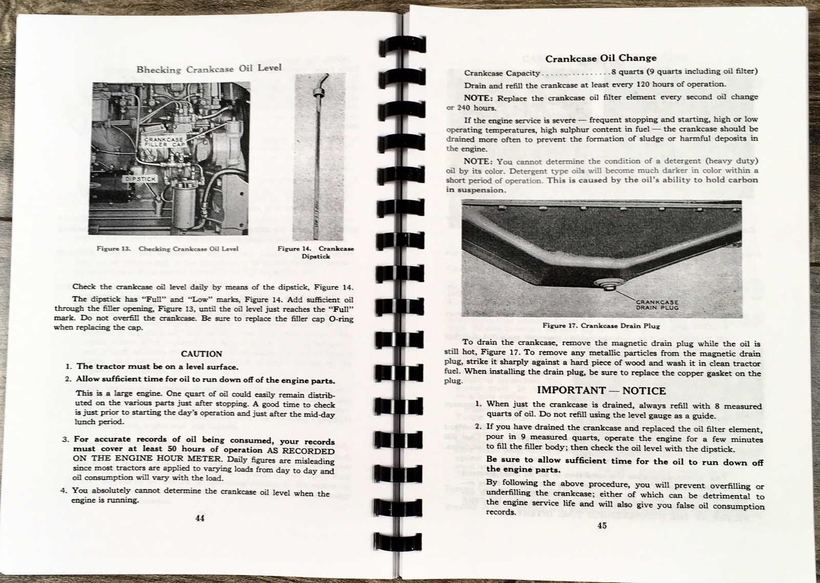 Case 800B 801B 802B 803B Diesel Wheel Tractor Operators Manual Owners Book