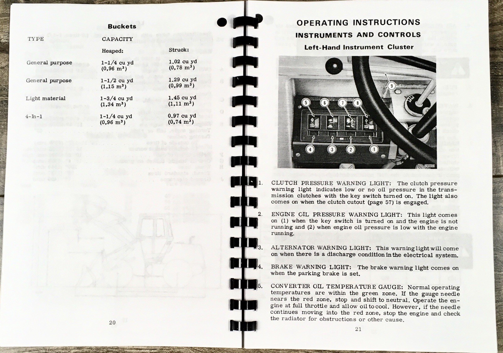 Case W14H Wheel Loader Operators Manual Owners Book Maintenance 9119672 ...