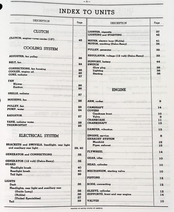 International TD-9 Series 92 Crawler Tractor Parts Operators Manual Set ...