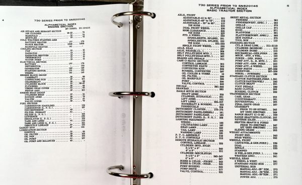 Case 731 732 742 741 931 841 832 Tractor Service Manual Parts S/N ...